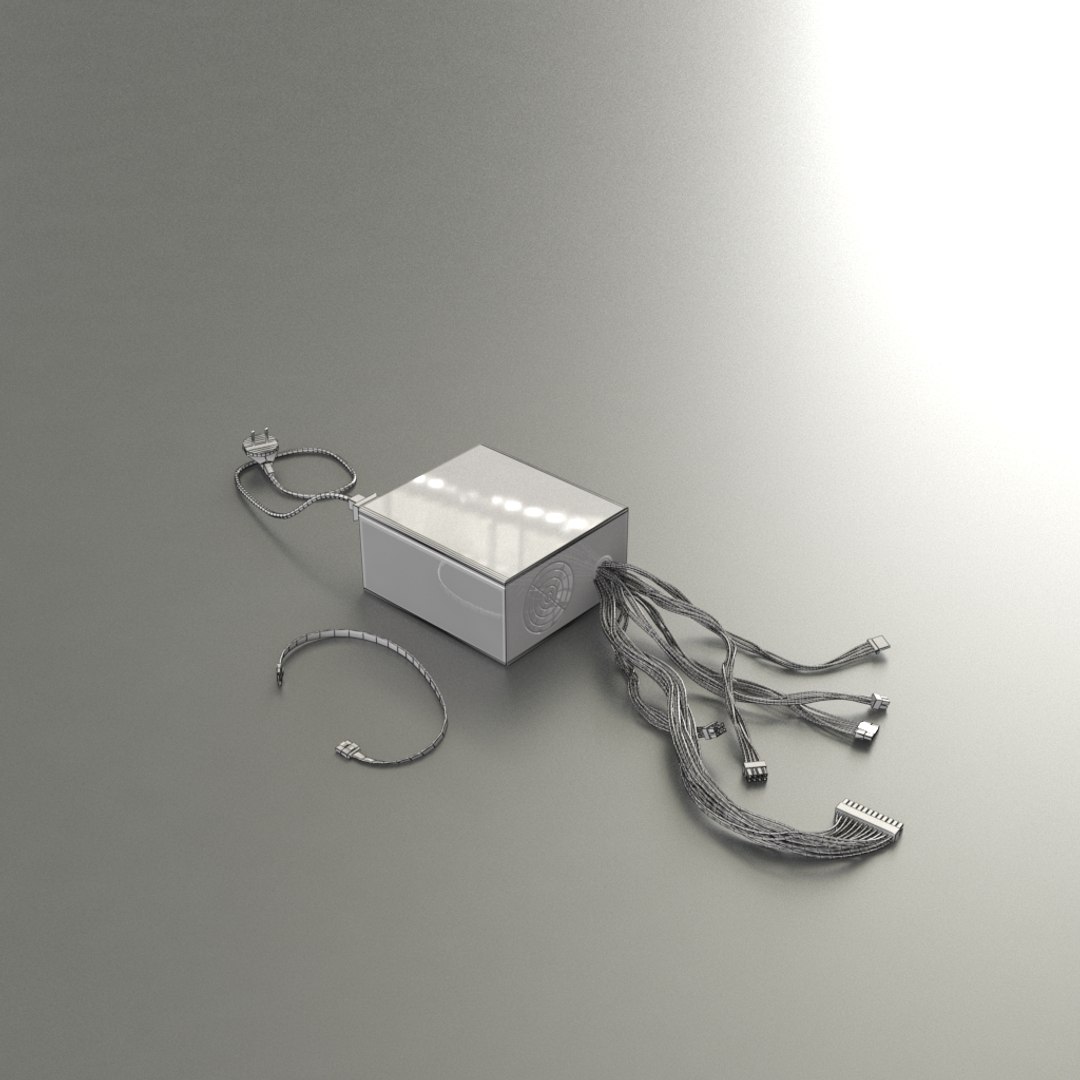 3D Pc Rig Power Model - TurboSquid 1386278