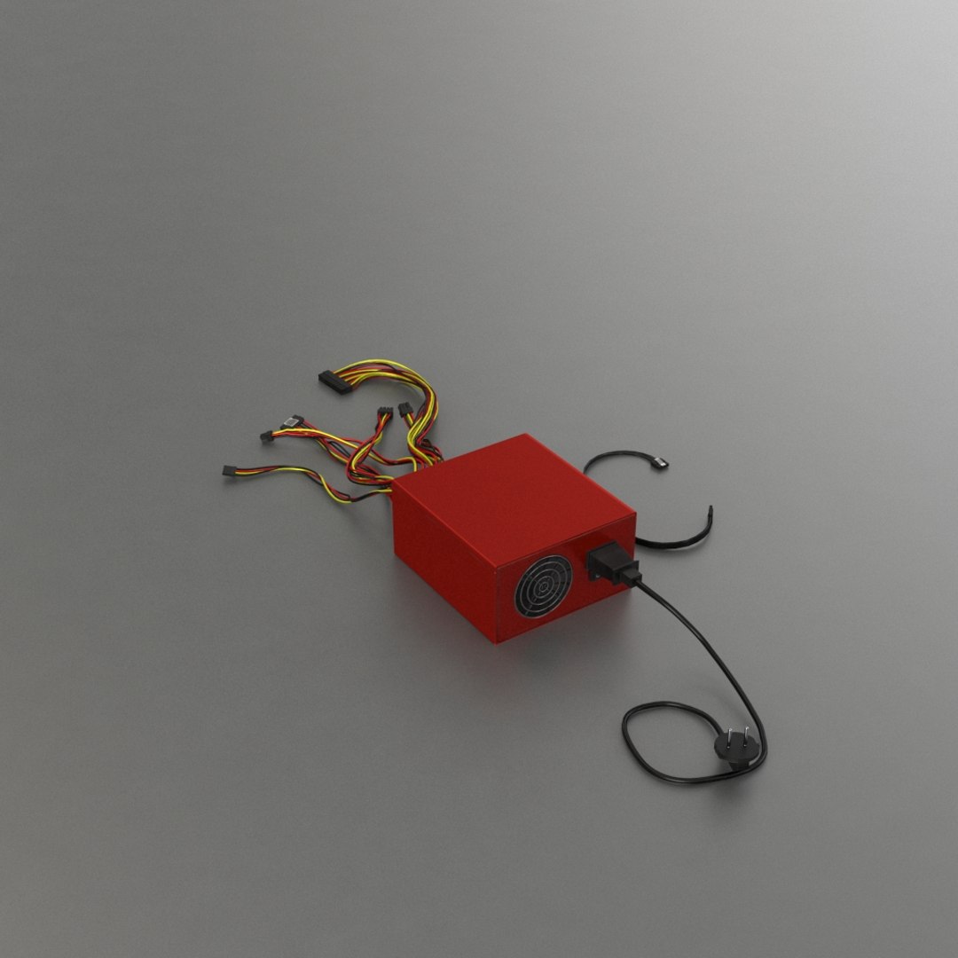 3D Pc Rig Power Model - TurboSquid 1386278