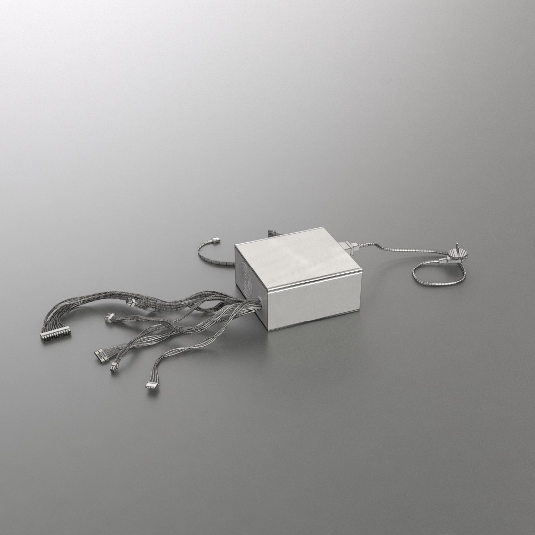 3D Pc Rig Power Model - TurboSquid 1386278