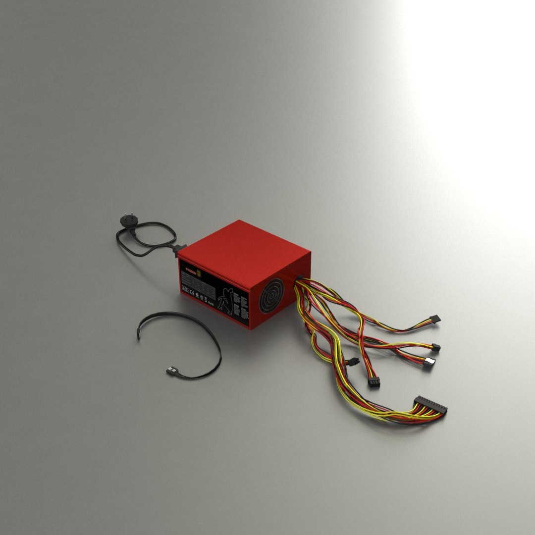 3D Pc Rig Power Model - TurboSquid 1386278