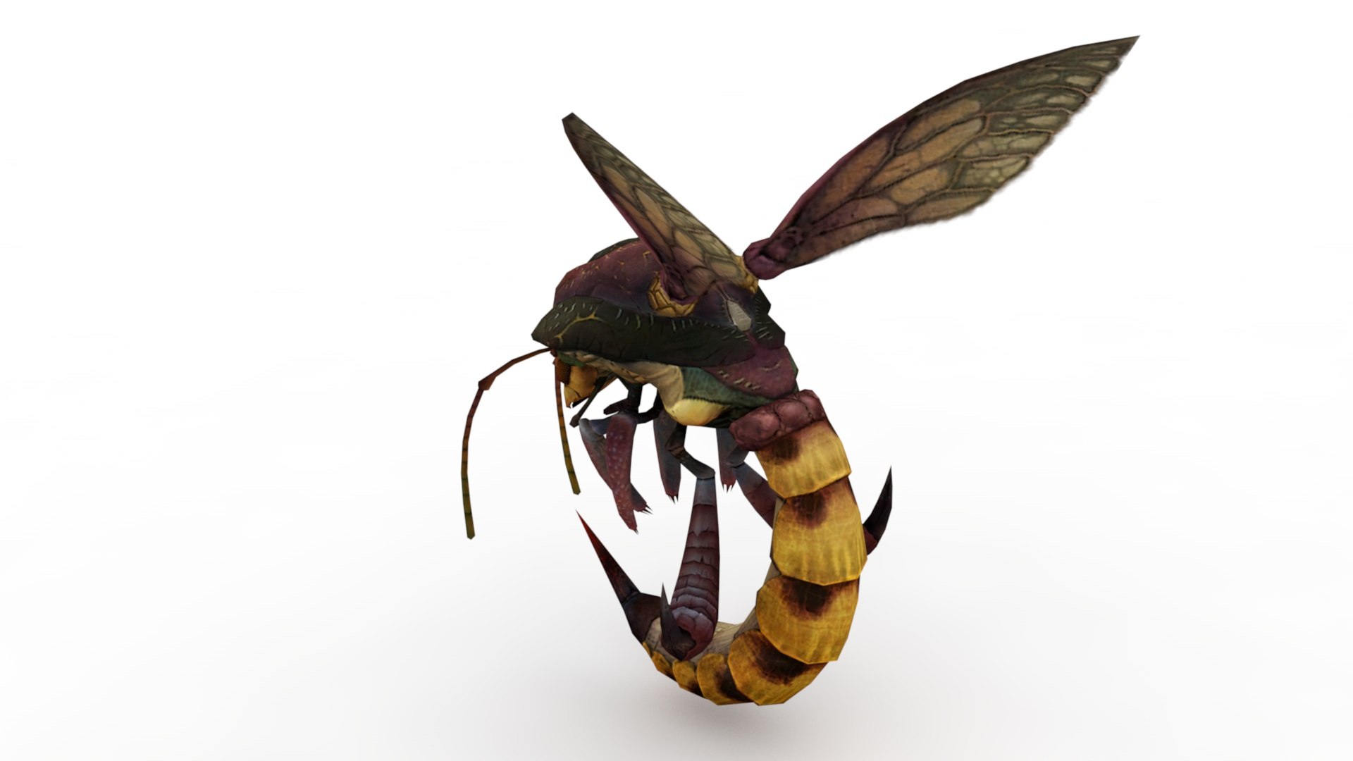 Giant Bee Model - TurboSquid 1916762