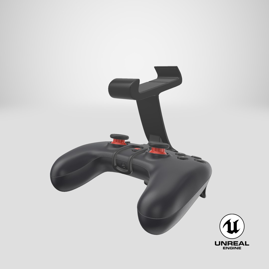 Google Stadia Controller Phone 3D Model - TurboSquid 1568484