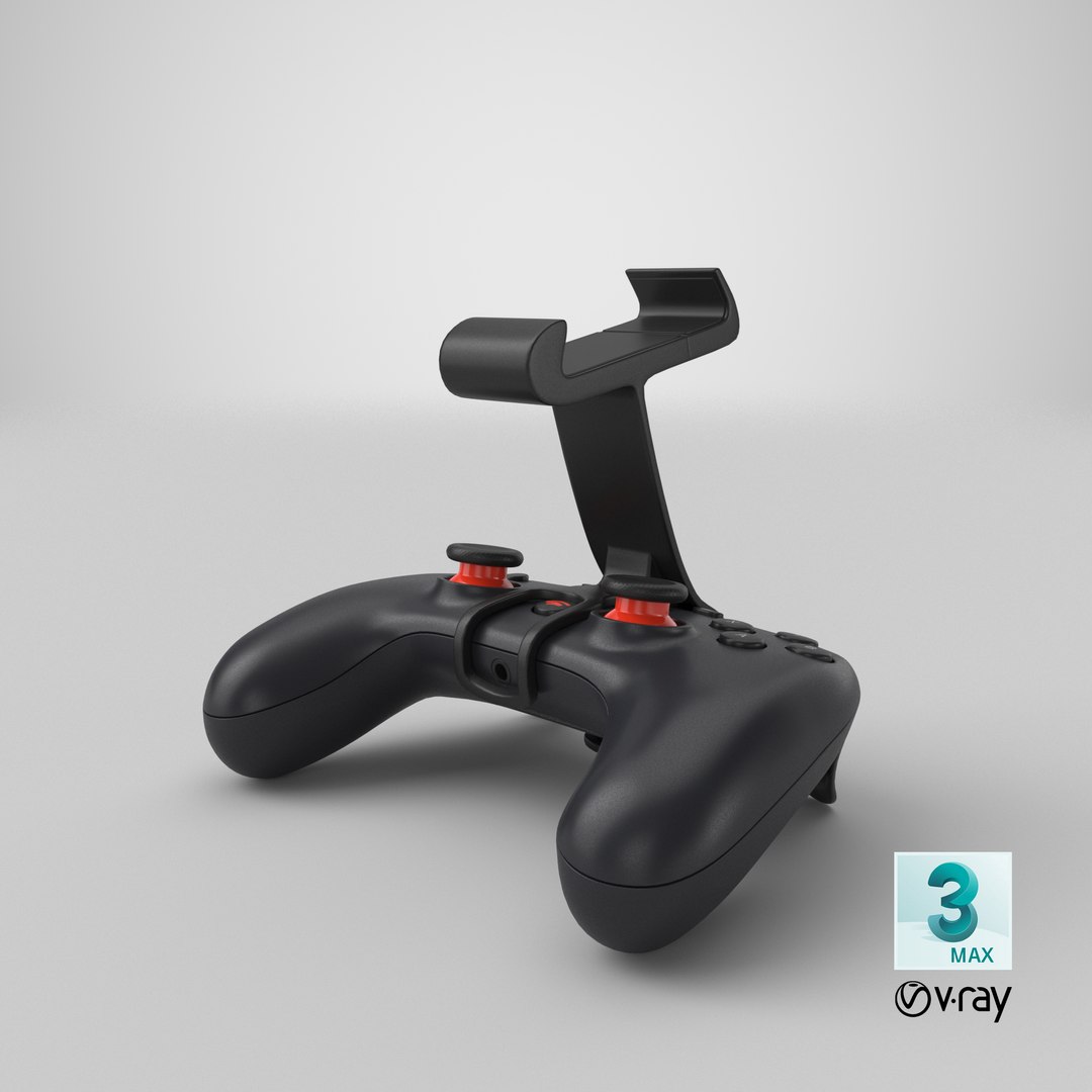 Google Stadia Controller Phone 3D Model - TurboSquid 1568484