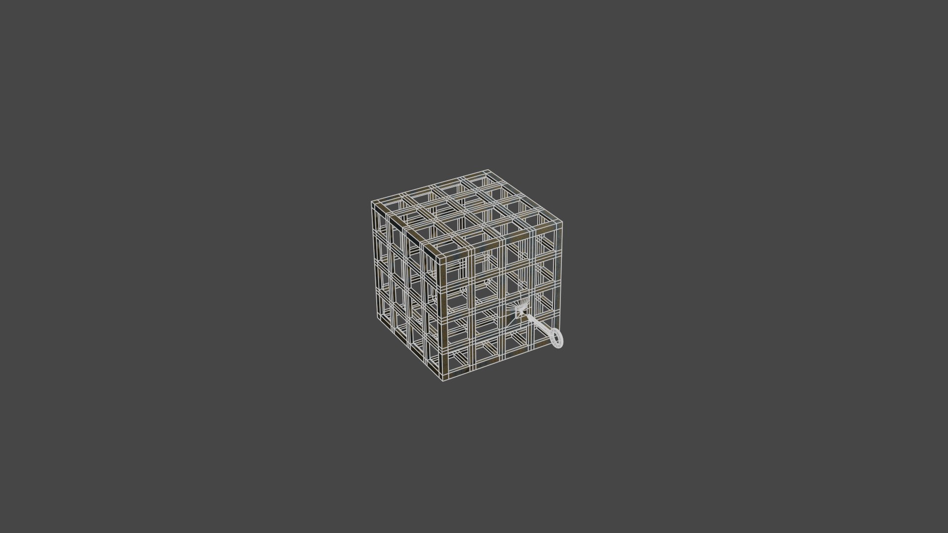 3D Model Cage Key - TurboSquid 1624485