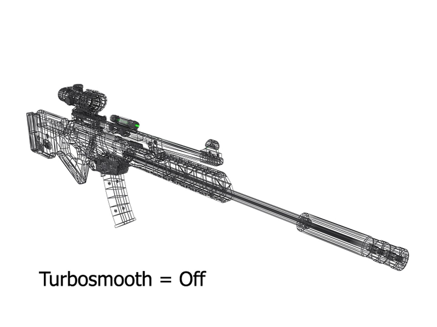 H K Sl8 Rifle 3d Model