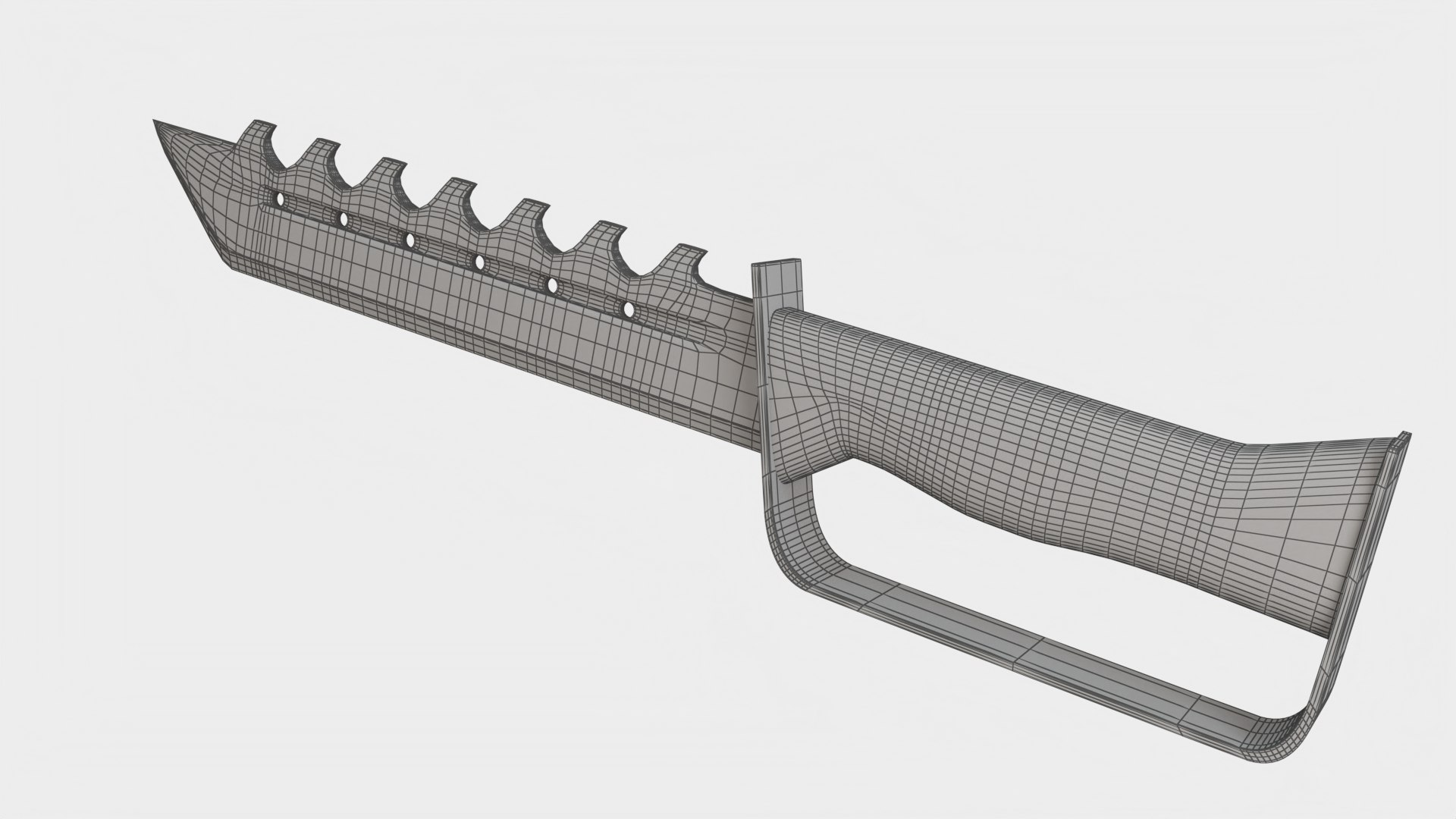 3D Blade Knife PBR - TurboSquid 2227894