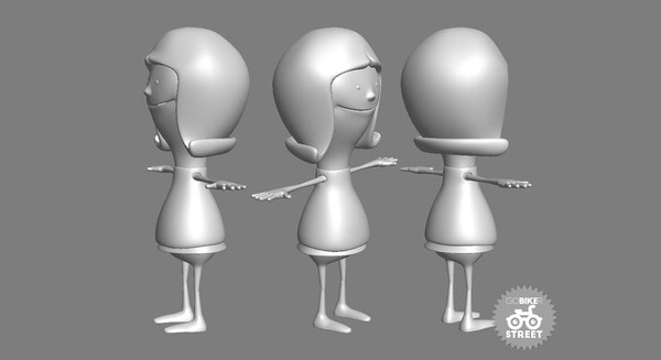 3D Family Cartoon Characters model - TurboSquid 1725686