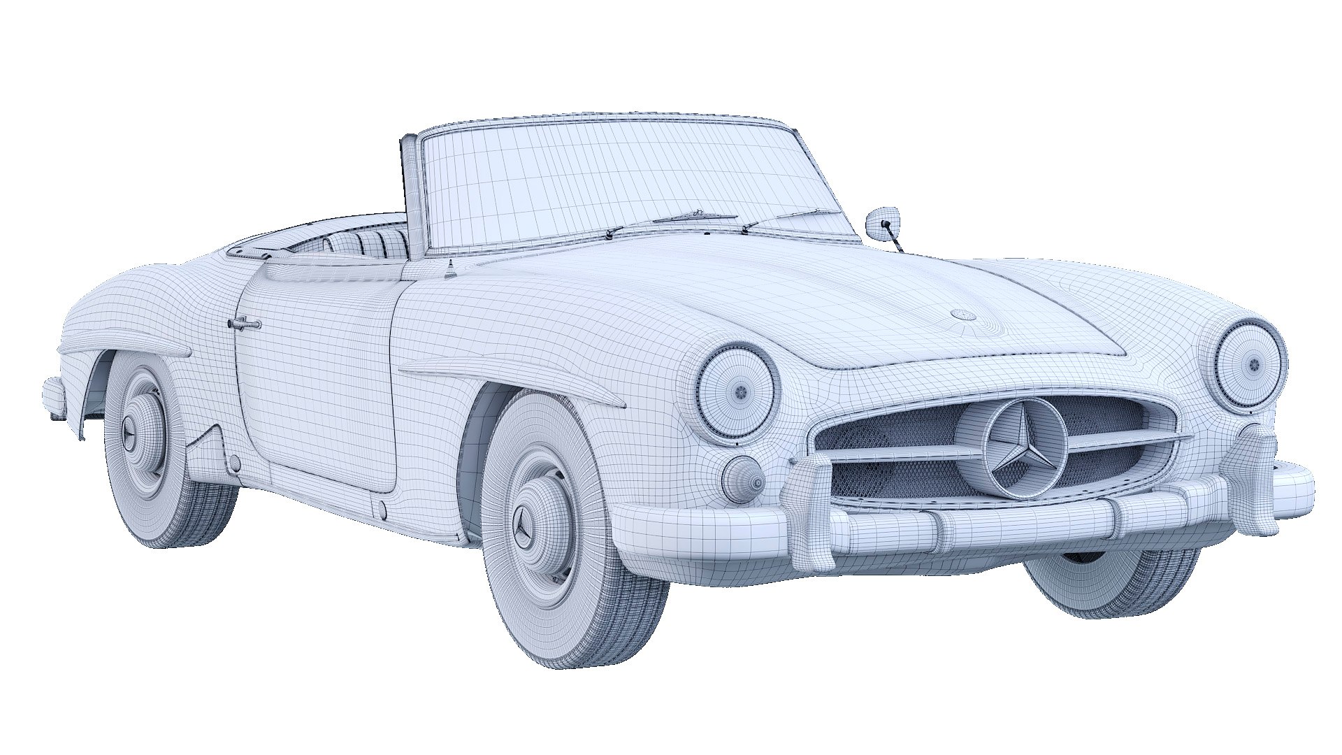 3D Old Car Collection Of 4 Vehicle - TurboSquid 2332998
