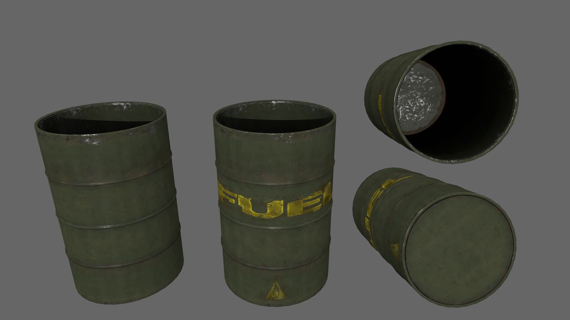 Barrel Tanker 3D Model - TurboSquid 1259632