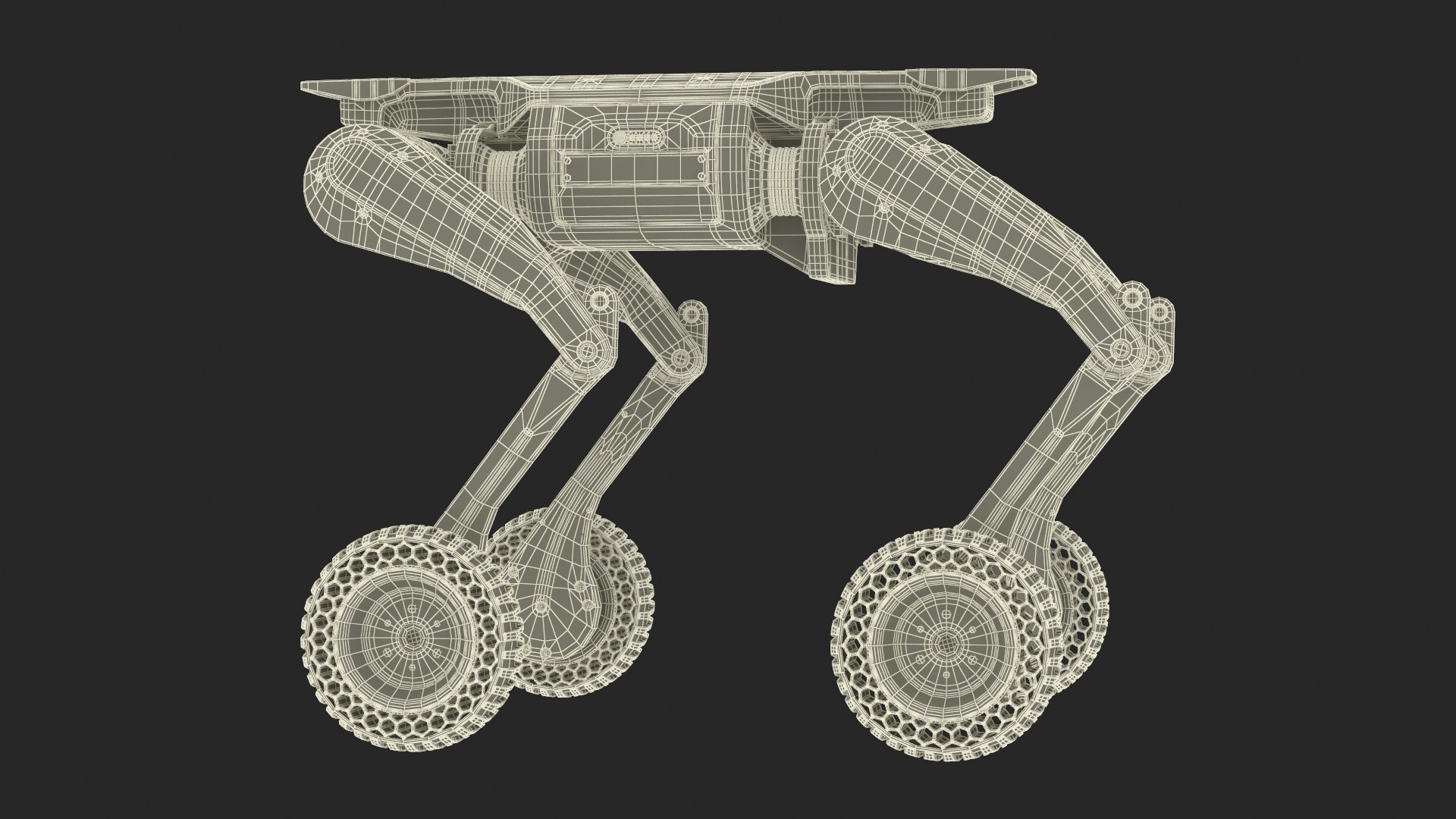 3D Model Lynx All Terrain Robot Used Rigged For Maya - TurboSquid 2426047