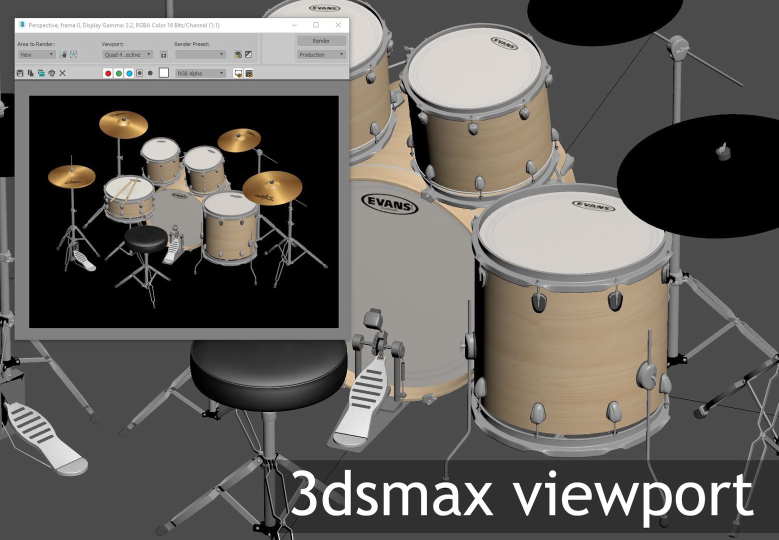 drum drumset set max
