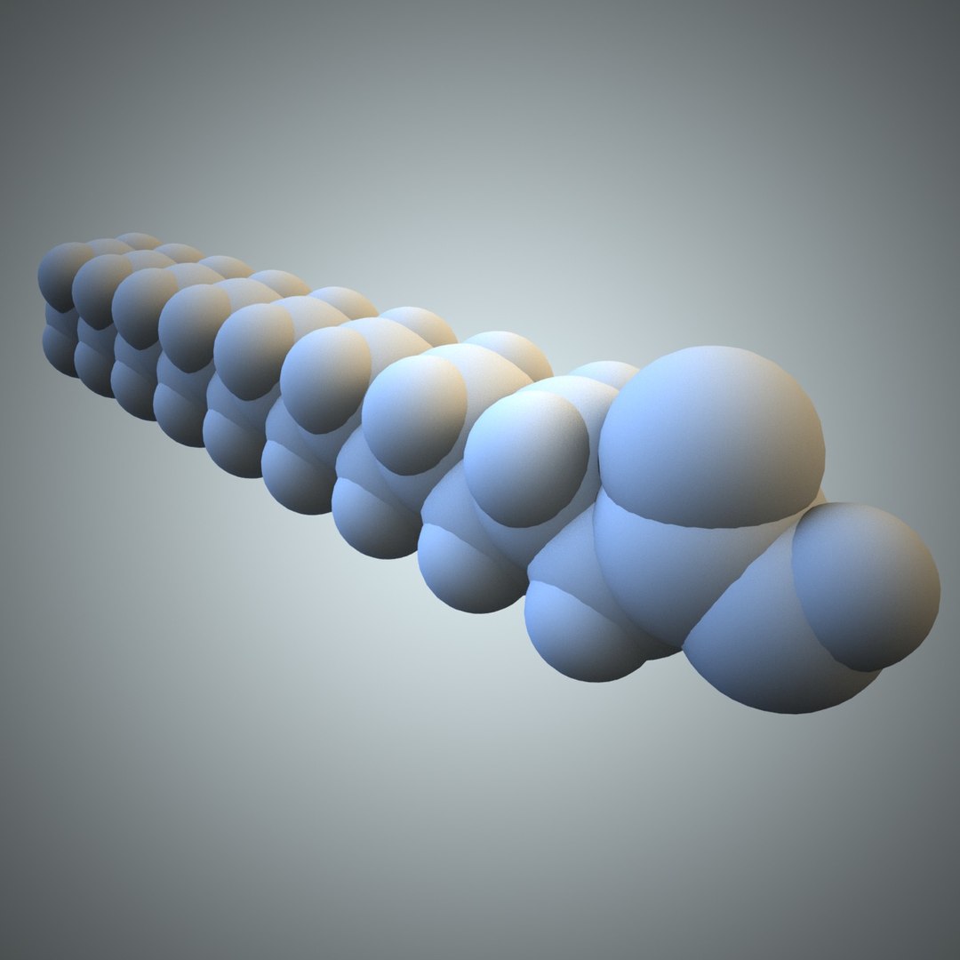 3d Formula Stearic Acid