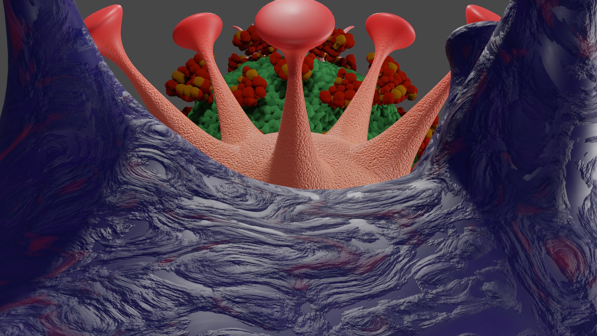 3D Model Virus Collection - TurboSquid 2133918