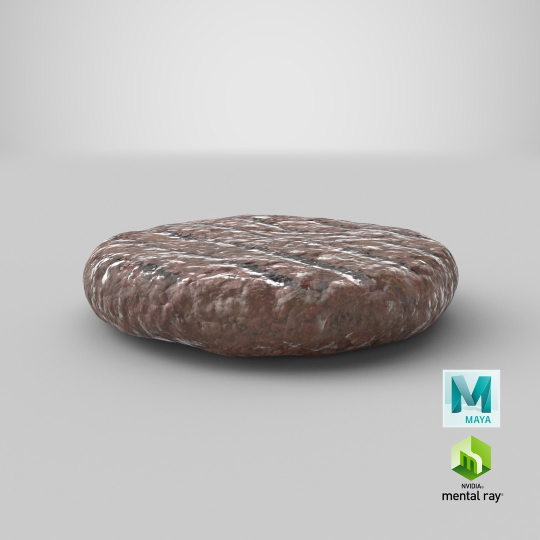 Burger Patty 3D - TurboSquid 2026563