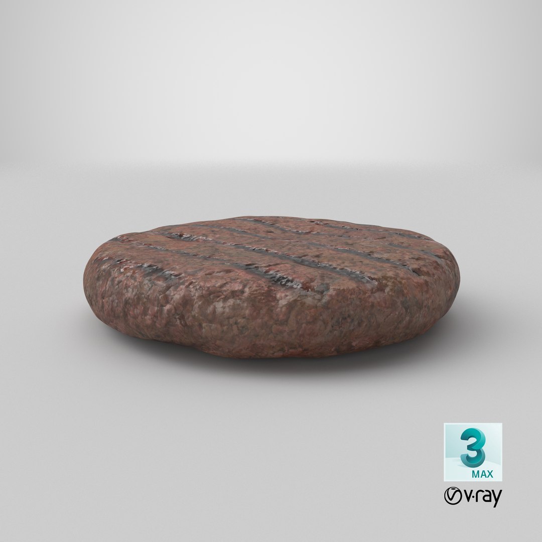 Burger Patty 3D - TurboSquid 2026563
