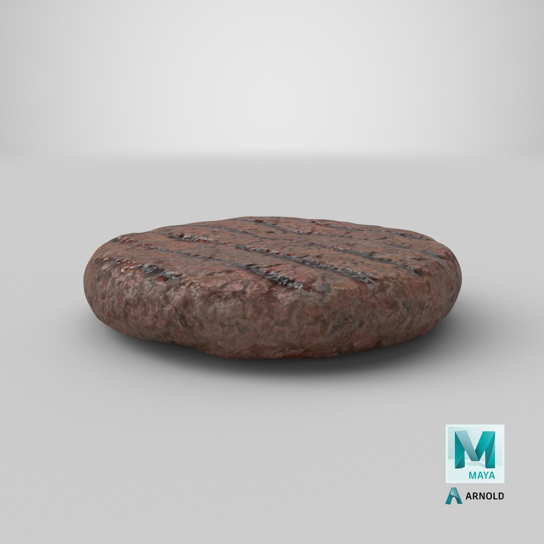 Burger Patty 3D - TurboSquid 2026563