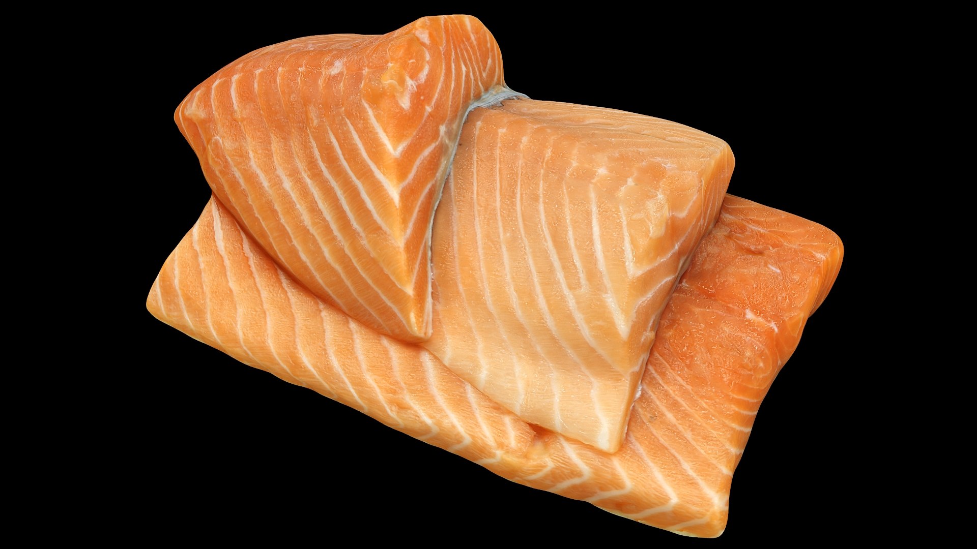 3D Food Collection 08 Fillets - TurboSquid 1933772