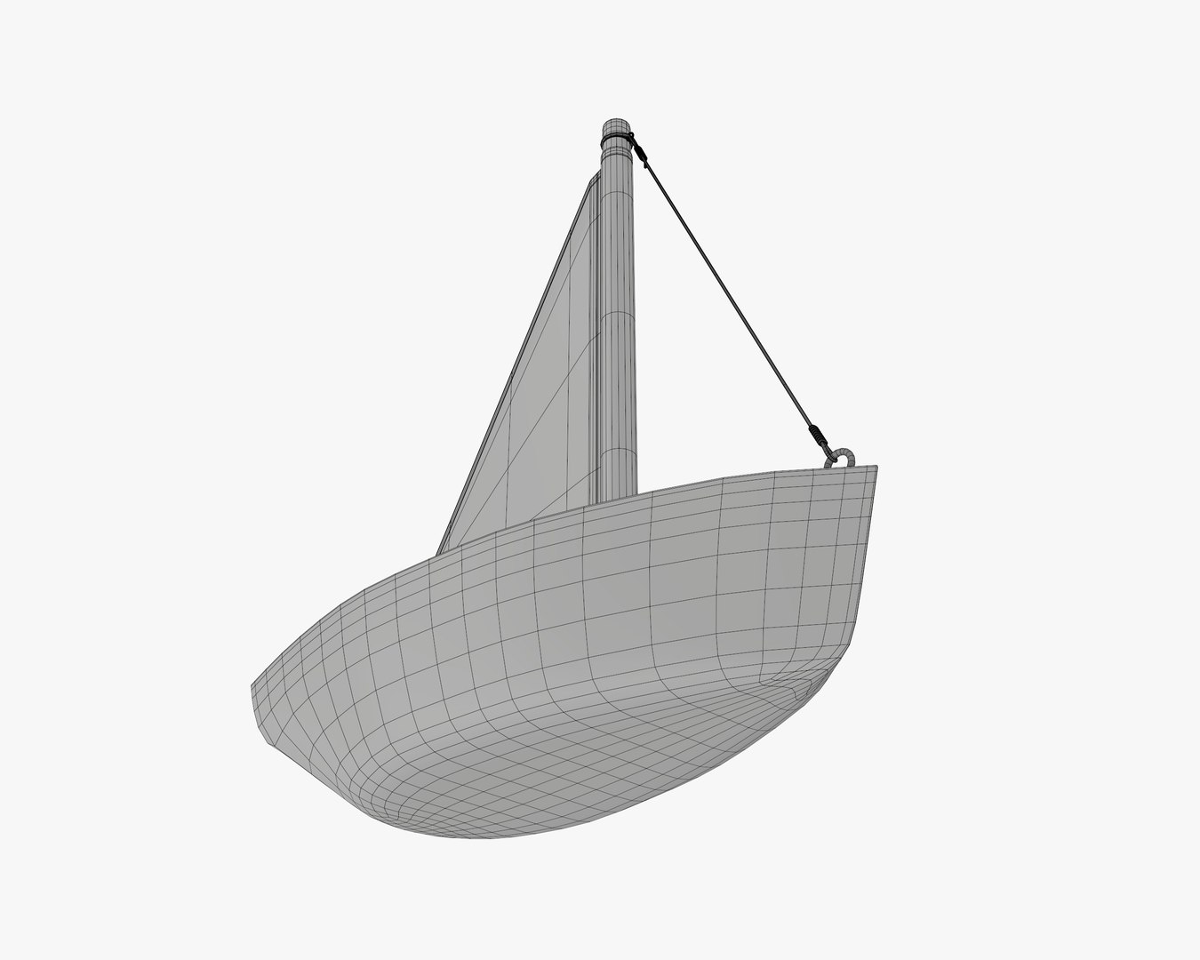 Boat Sail Sailboat 3D Model - TurboSquid 1454042