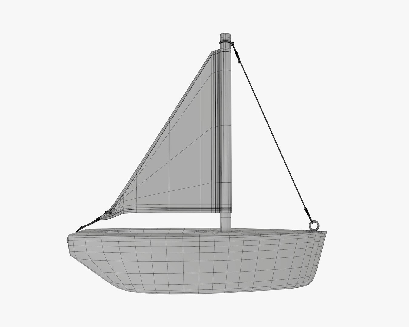 Boat Sail Sailboat 3D Model - TurboSquid 1454042