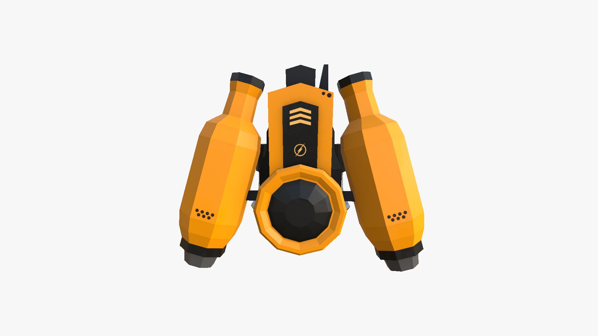 3D Jetpack Low Poly H01 - SciFi Character Design - TurboSquid 2256396