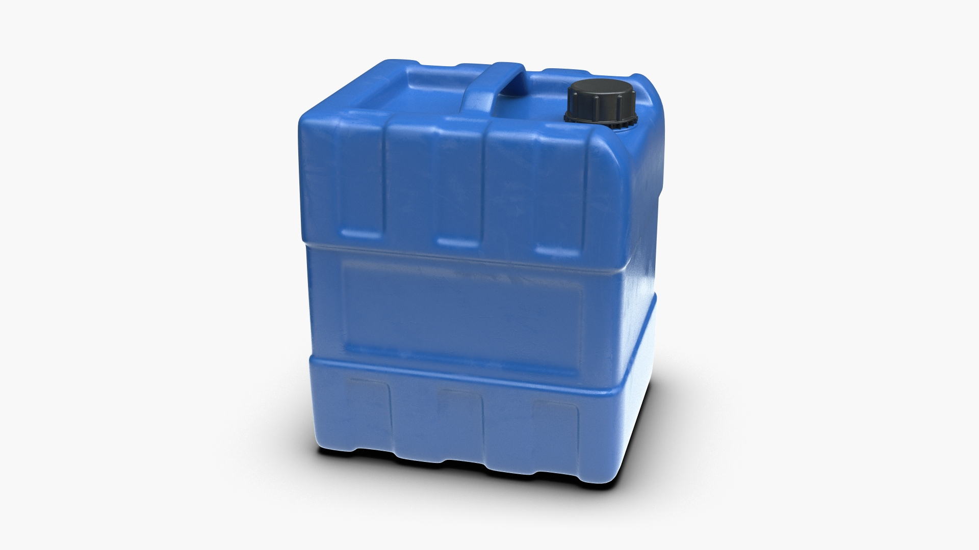 Blue Plastic Fuel Contains 3D - TurboSquid 1506005