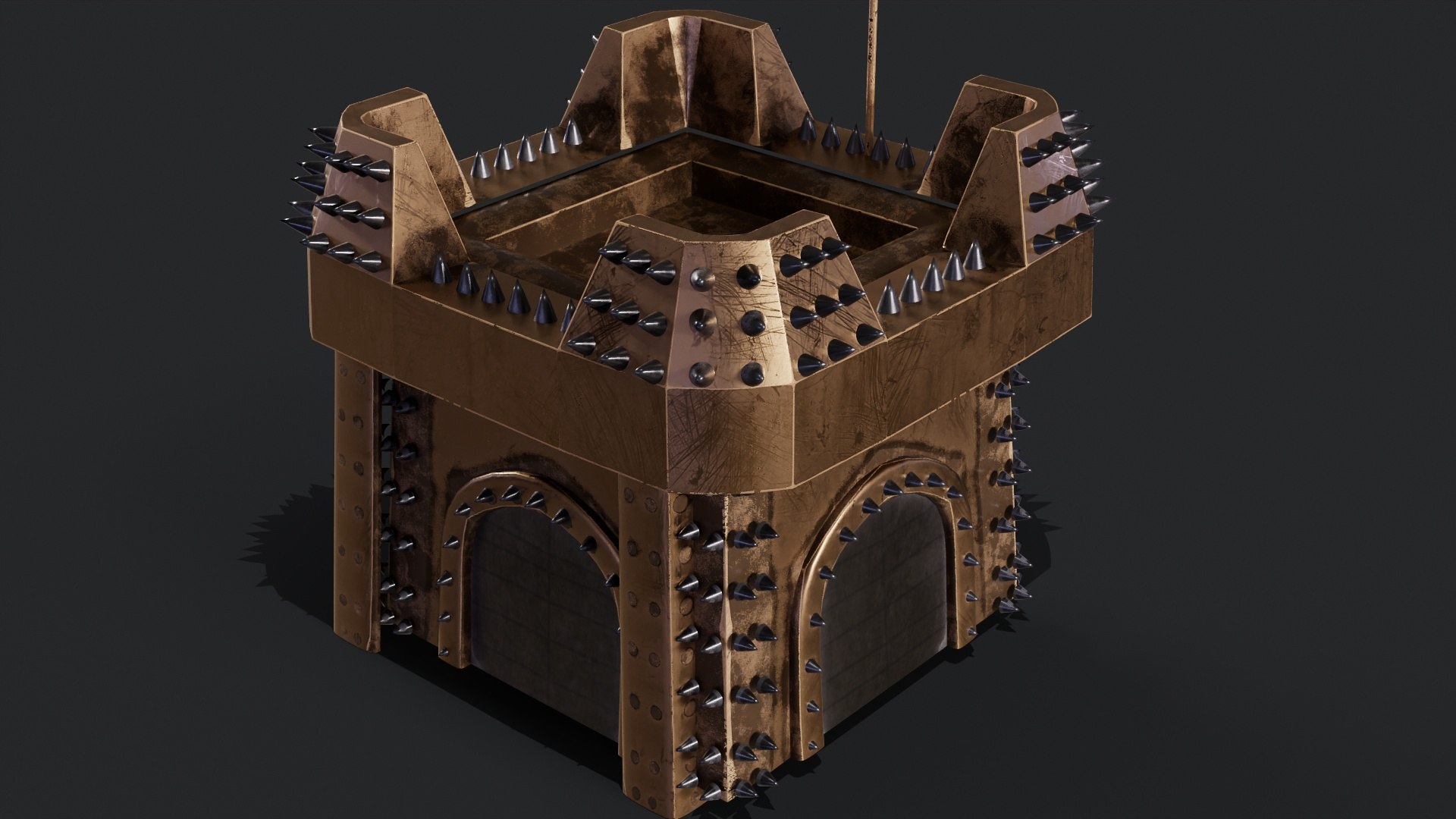 3D Clan Castle - TurboSquid 2180882