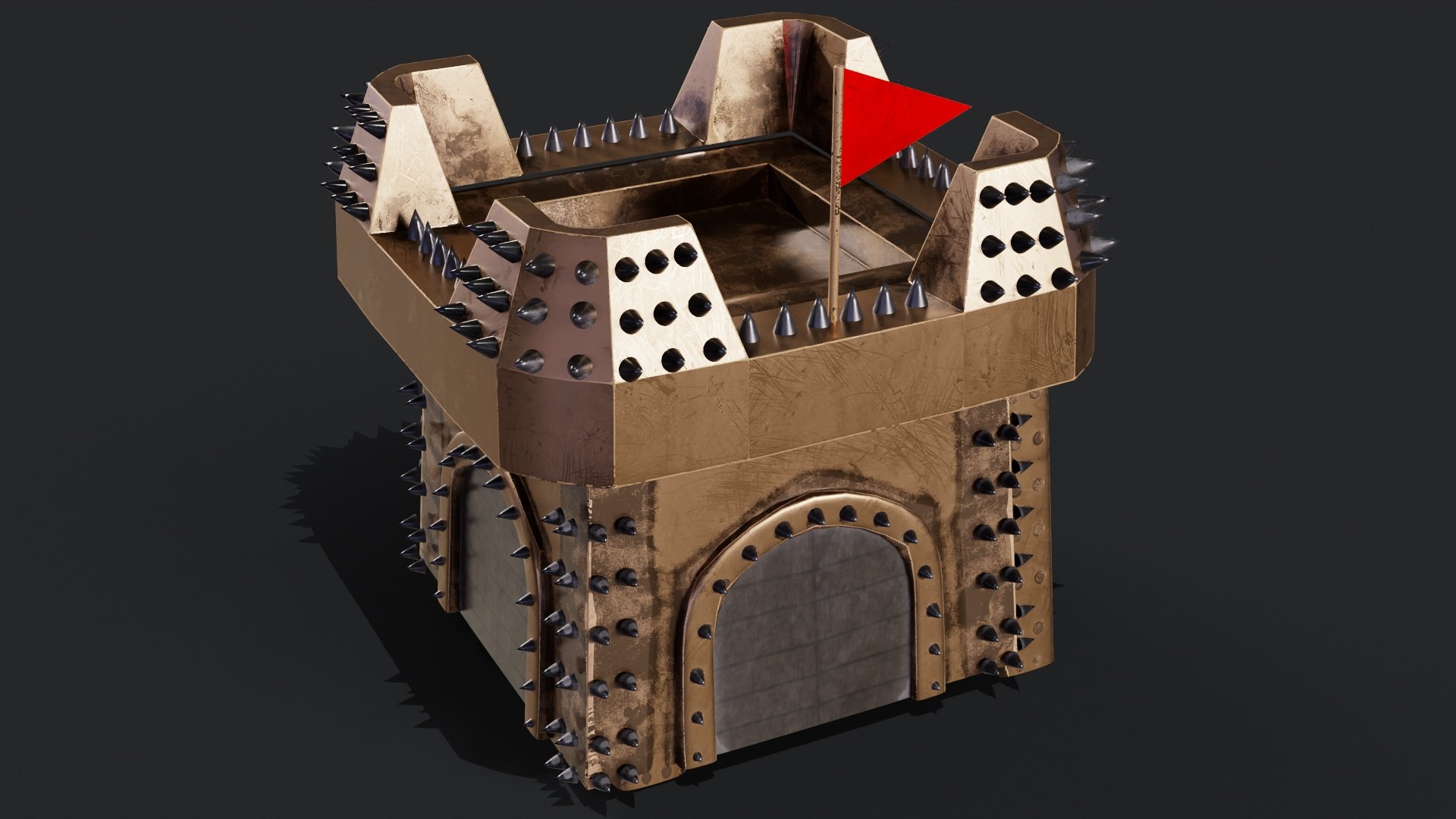 3D Clan Castle - TurboSquid 2180882