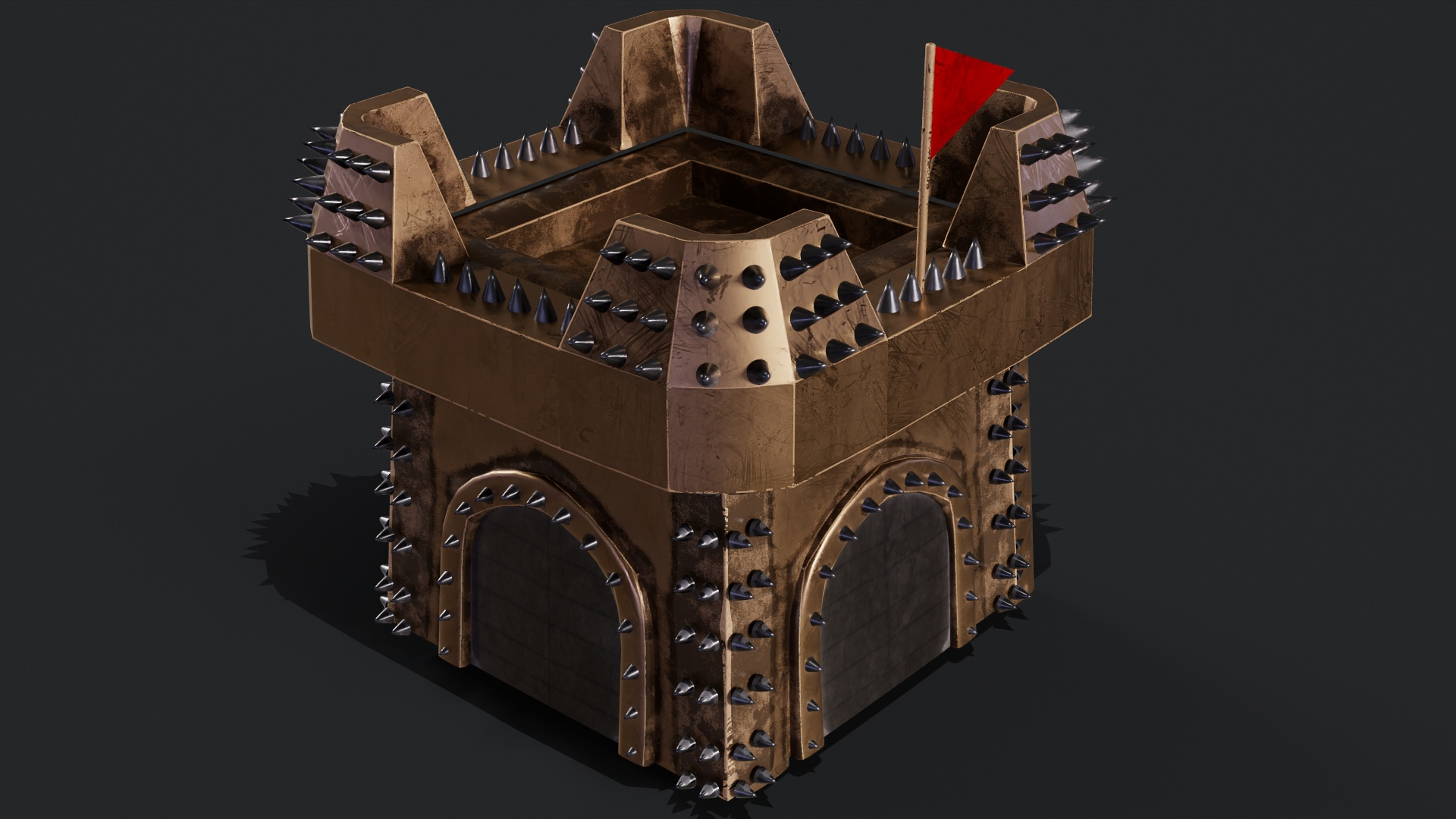 3D Clan Castle - TurboSquid 2180882