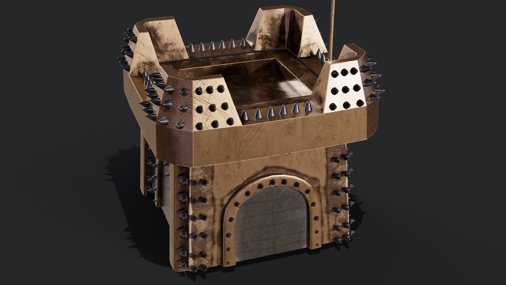 3D Clan Castle - TurboSquid 2180882