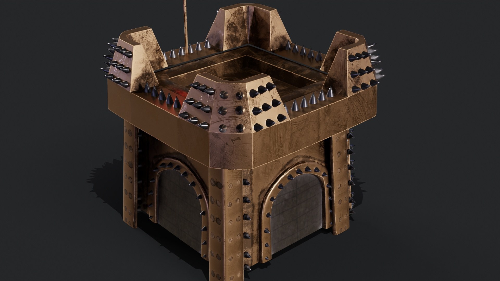 3D Clan Castle - TurboSquid 2180882