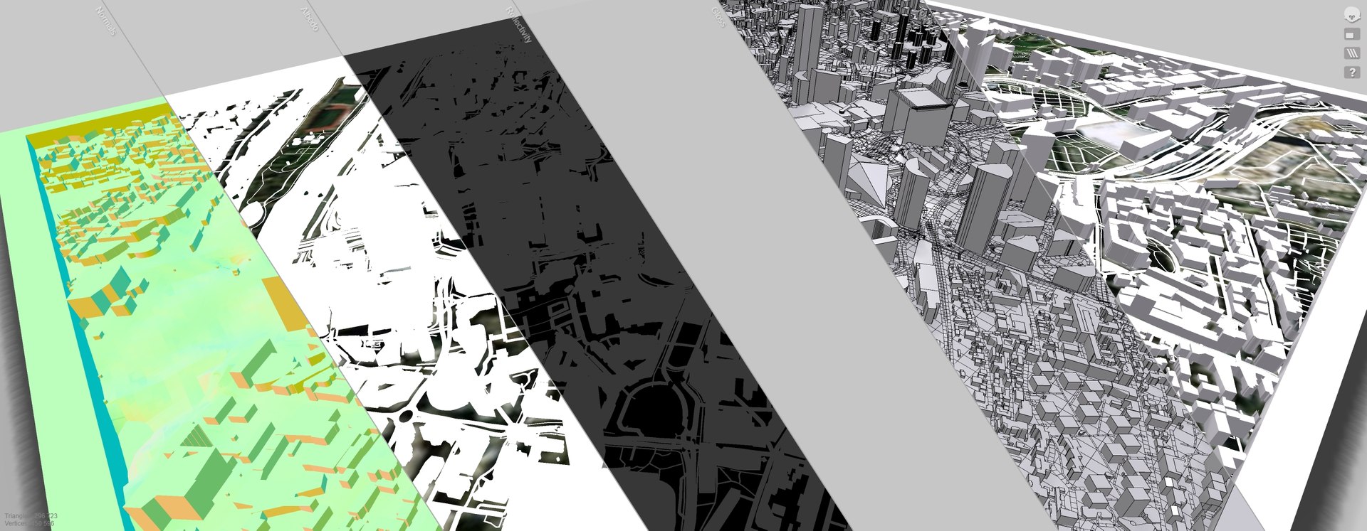 3D Model Cityscape Paris France - TurboSquid 2048214