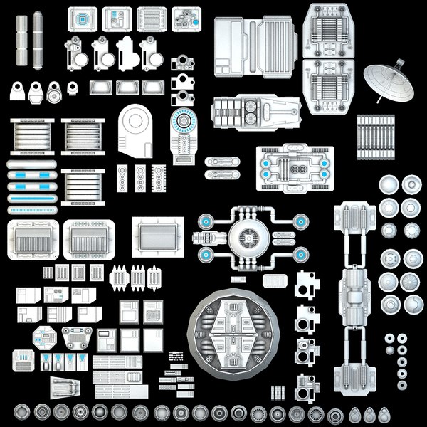 3D Technical Hatch B - TurboSquid 1719955