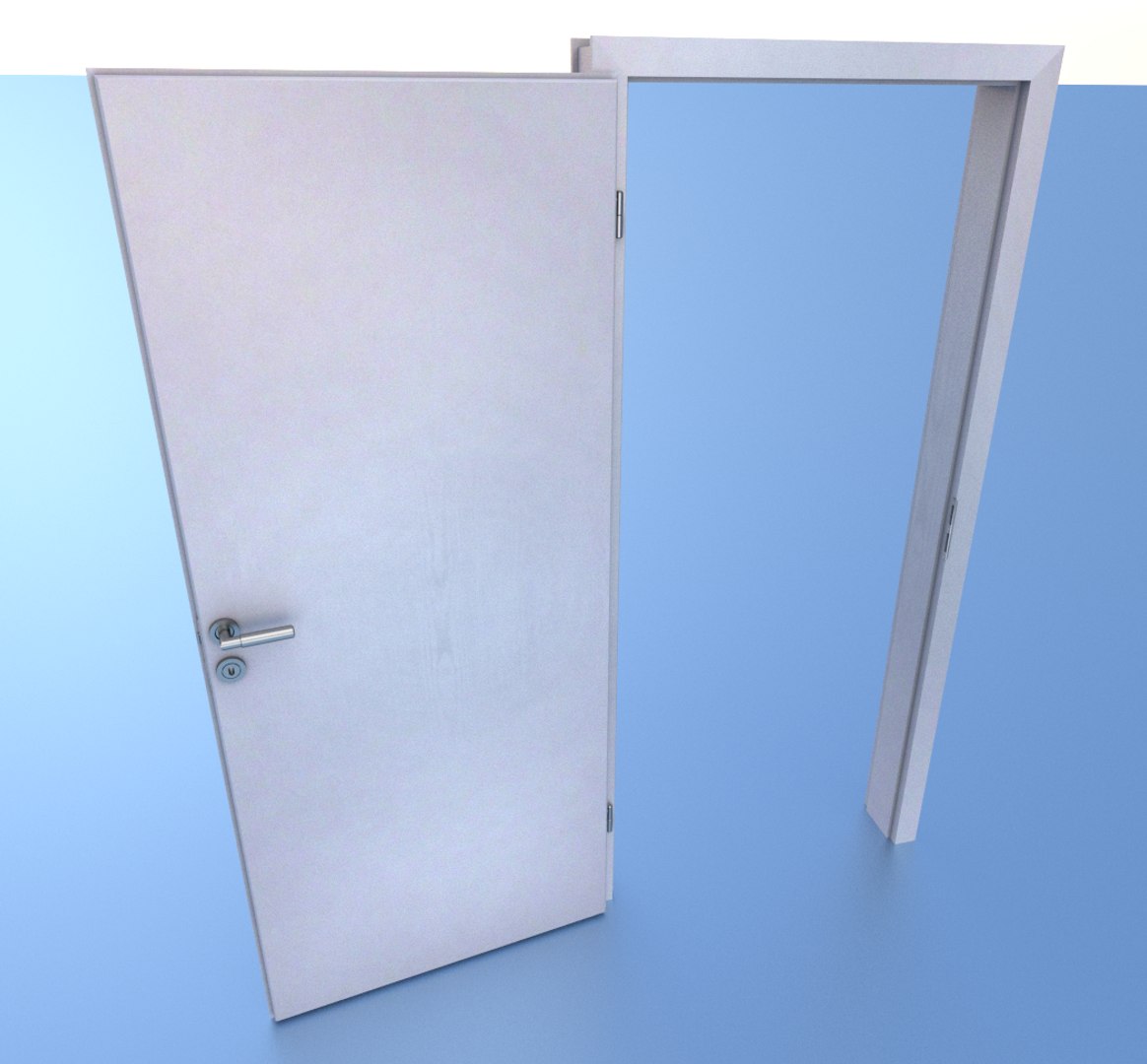 3d Model Room Door