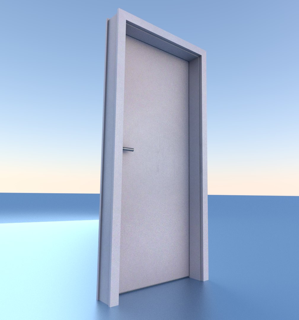 3d Model Room Door