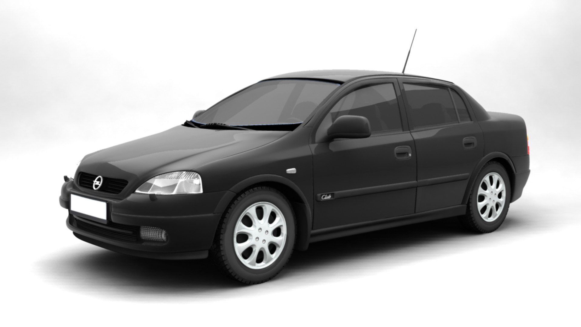 3d Opel Astra 1999 Model