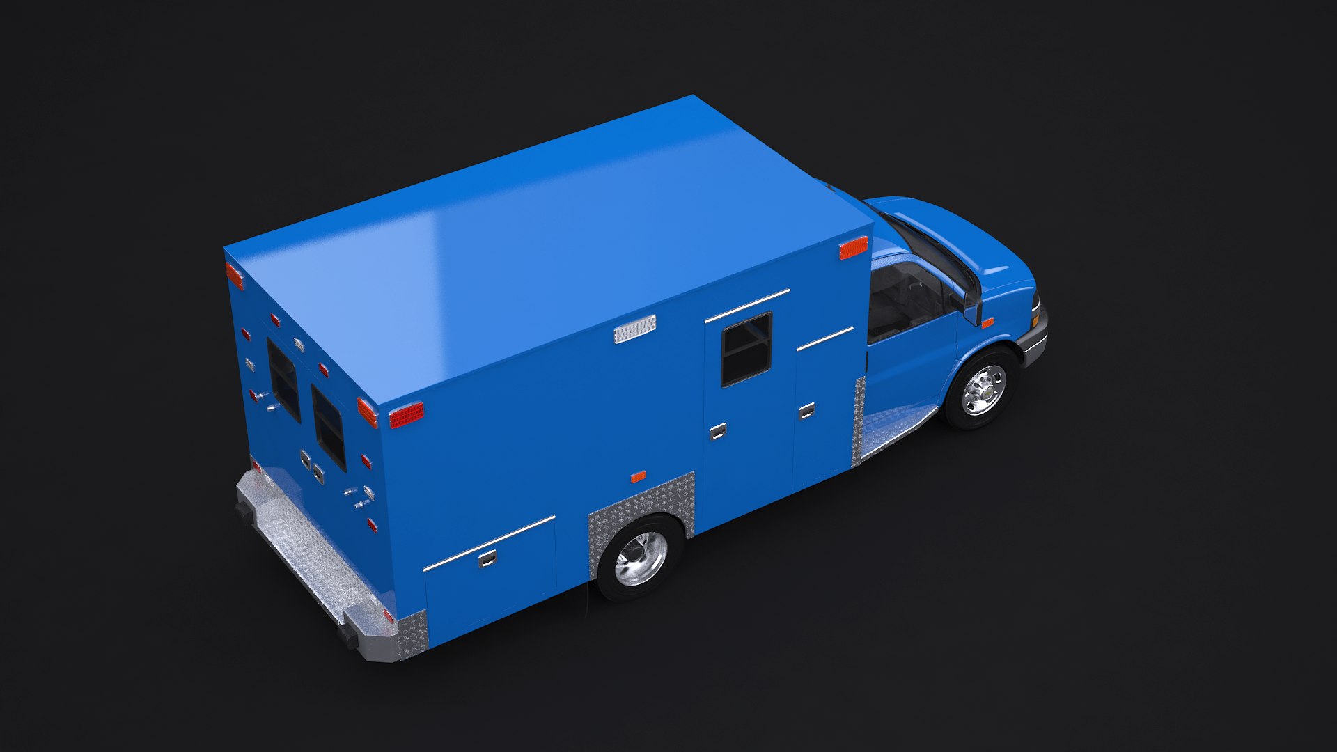 2020 Chevrolet Express Ems Ambulance 3D - TurboSquid 1538735