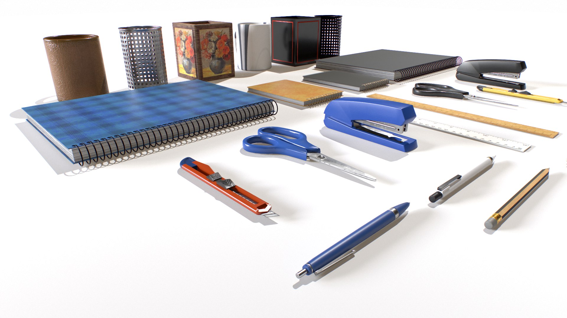 Office Props Pack 1 Model - TurboSquid 1980335