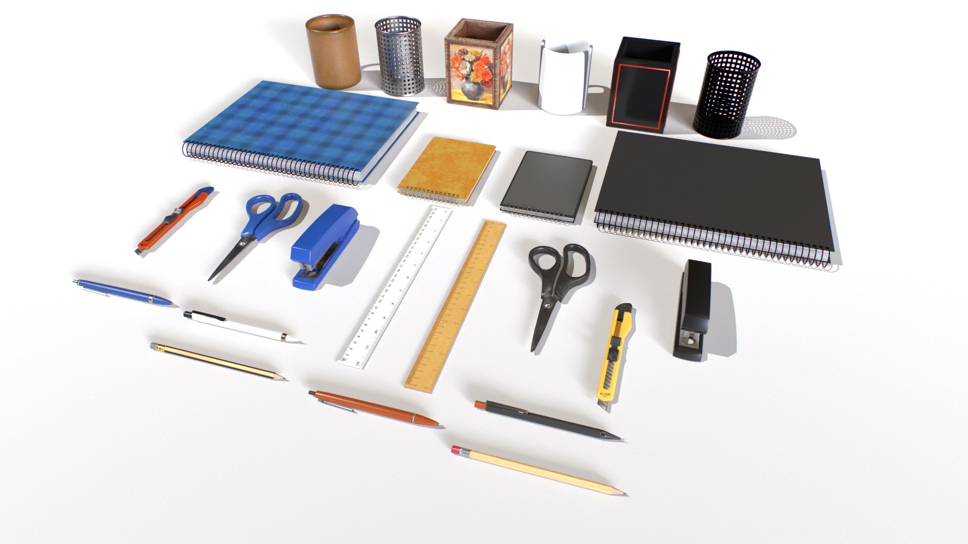 Office Props Pack 1 Model - TurboSquid 1980335