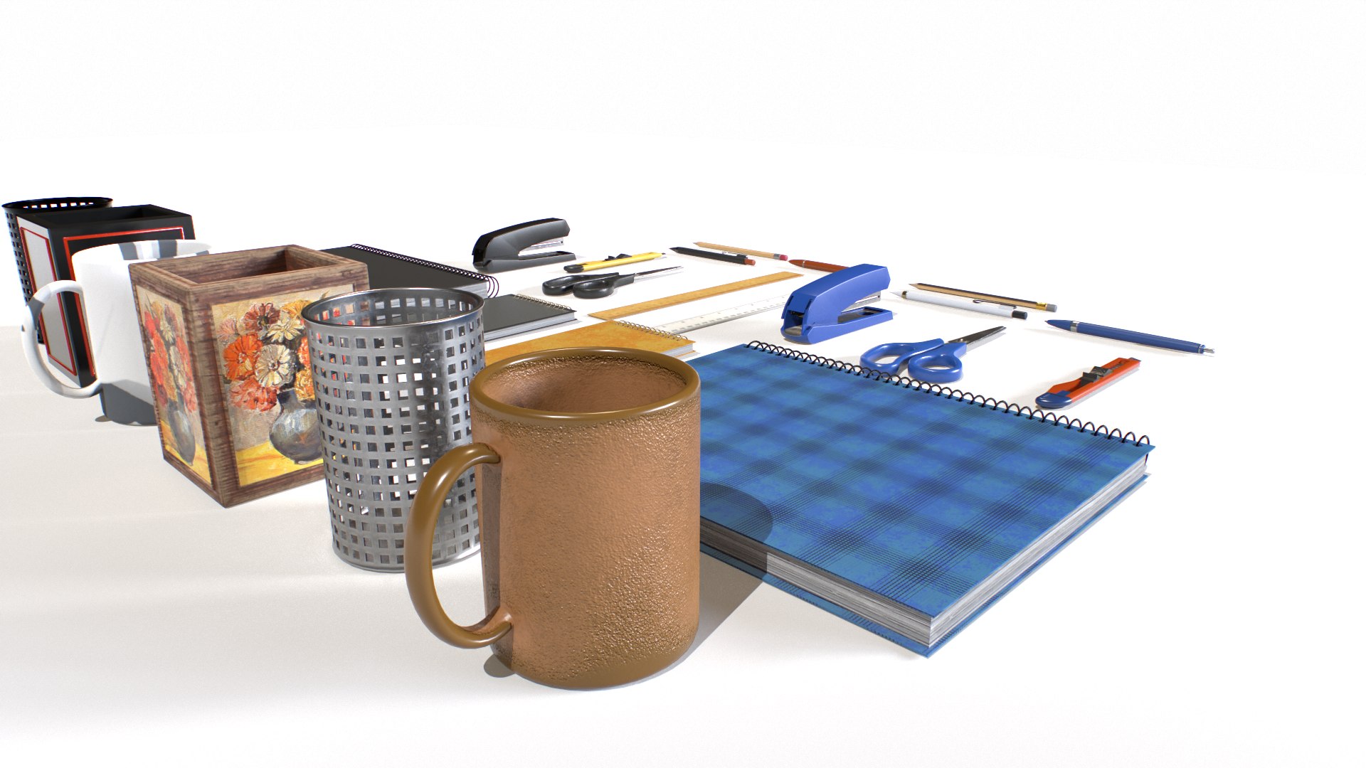 Office Props Pack 1 Model - TurboSquid 1980335