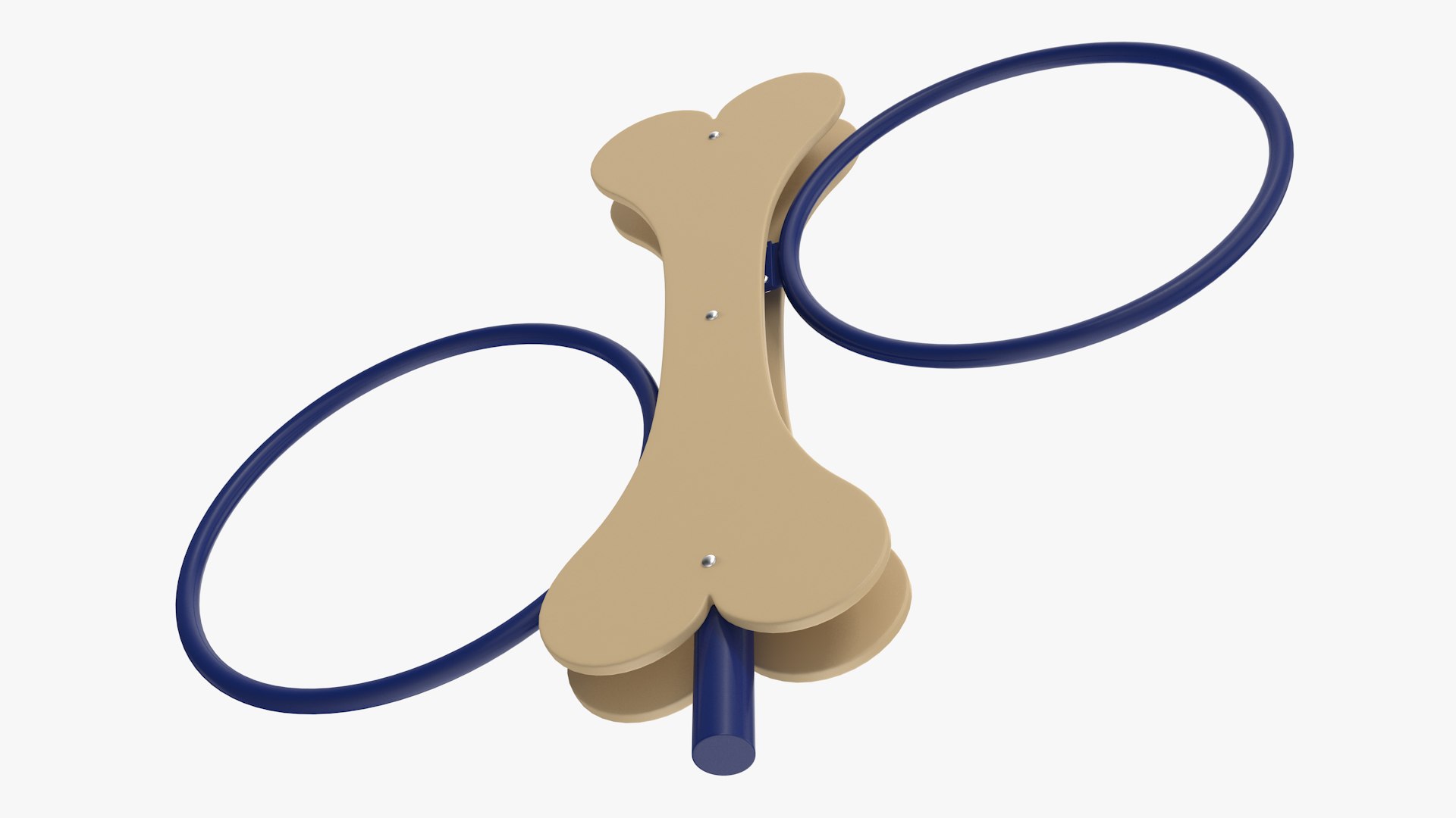 Hoop Jump For Dog Park Blue 3D Model - TurboSquid 2051754