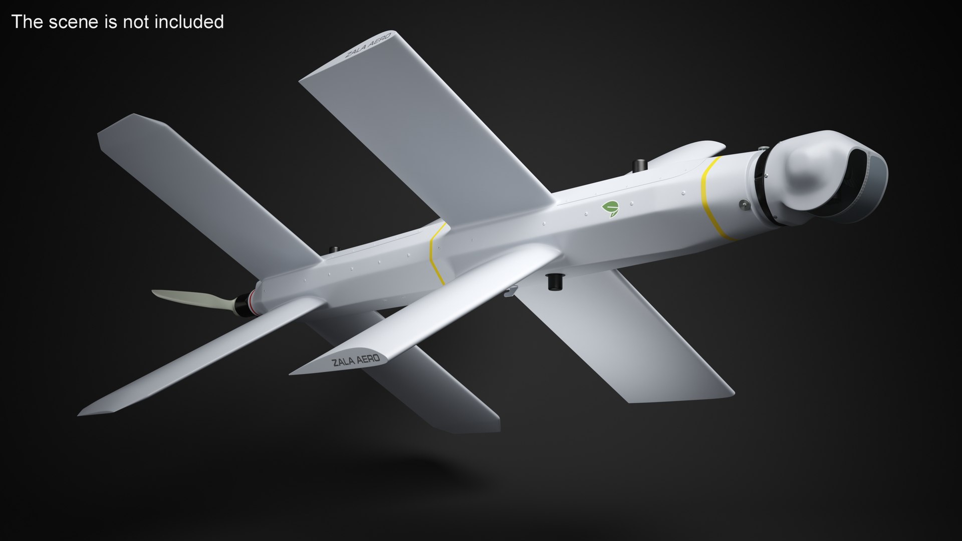 ZALA LANCET Kamikaze Attack Drone 3D - TurboSquid 1974408