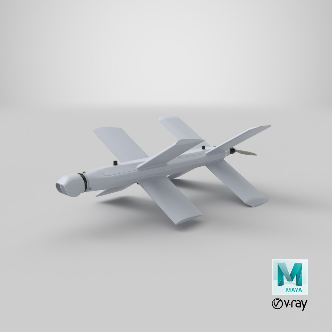 ZALA LANCET Kamikaze Attack Drone 3D - TurboSquid 1974408