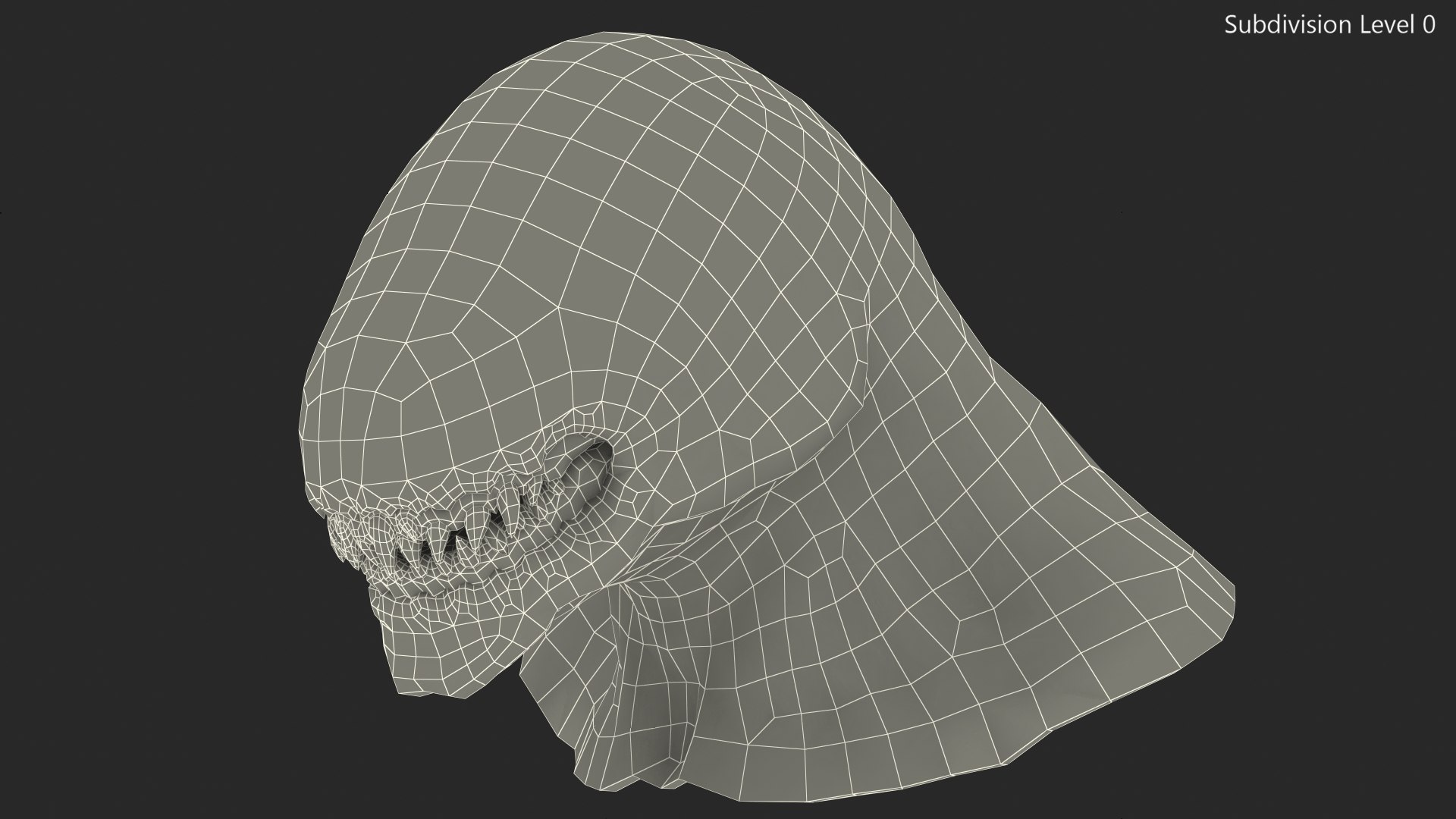 3D model monster creature head - TurboSquid 1700690