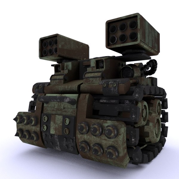 Science Fiction Tank 3D Models for Download | TurboSquid
