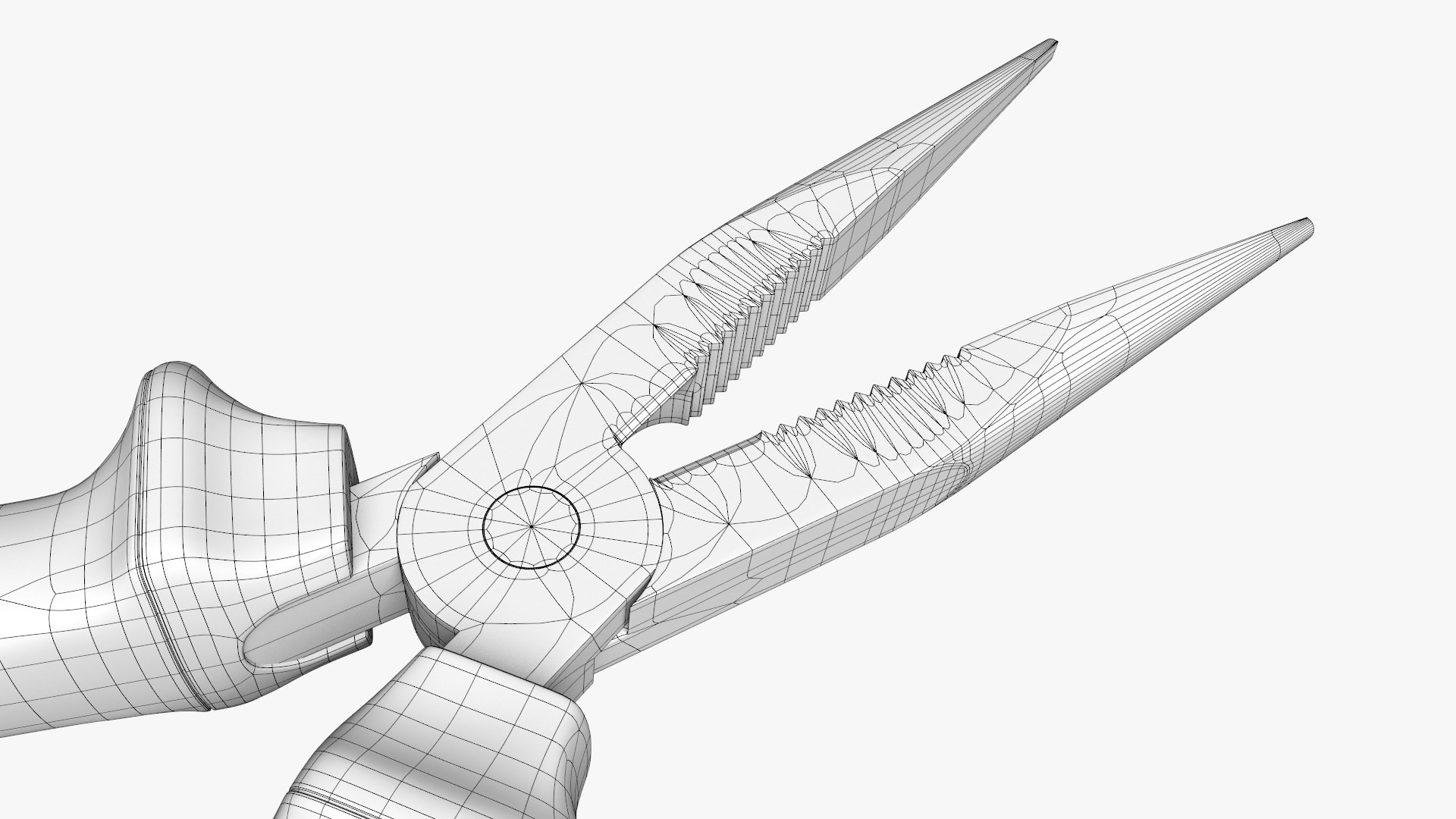 3D Bullnose Pliers Model - TurboSquid 1510768
