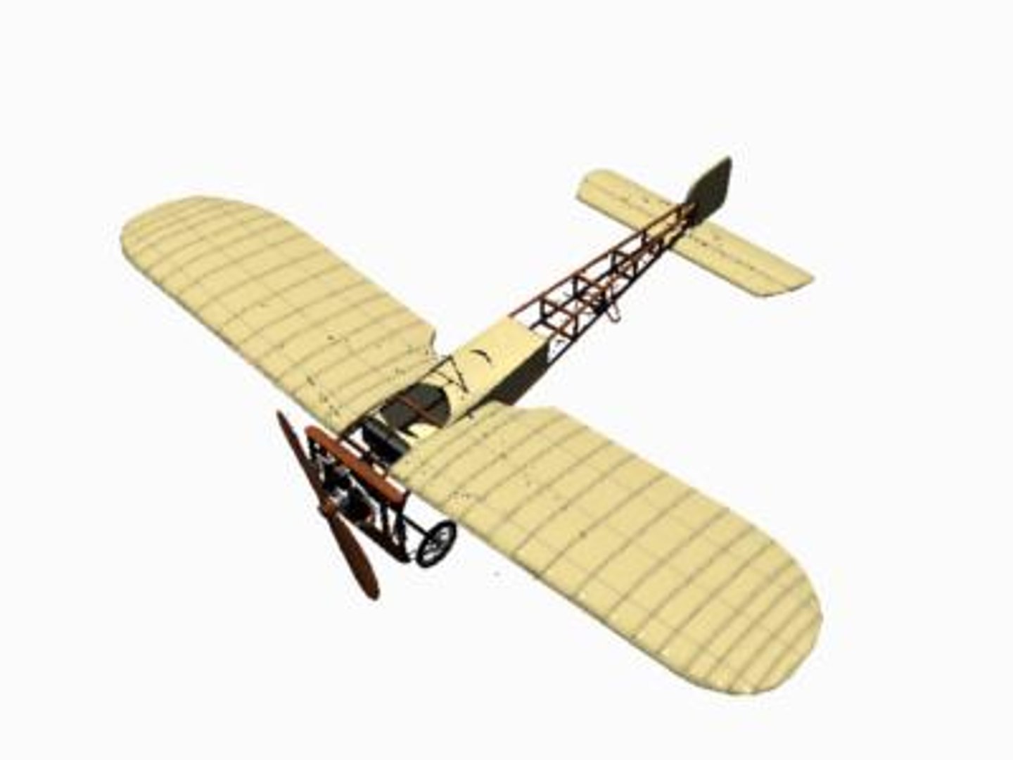 Bleriot Xi 3d Model