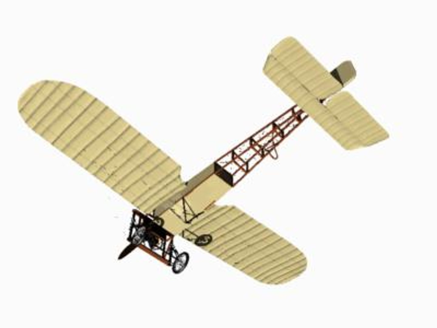 Bleriot Xi 3d Model