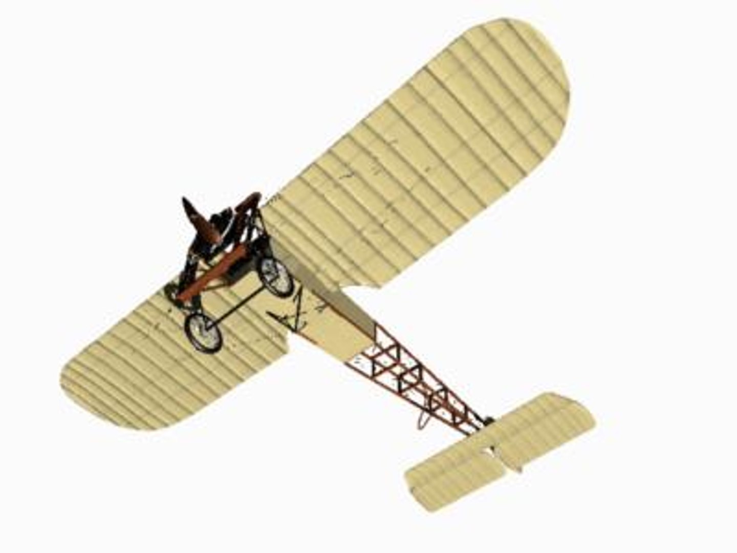Bleriot Xi 3d Model
