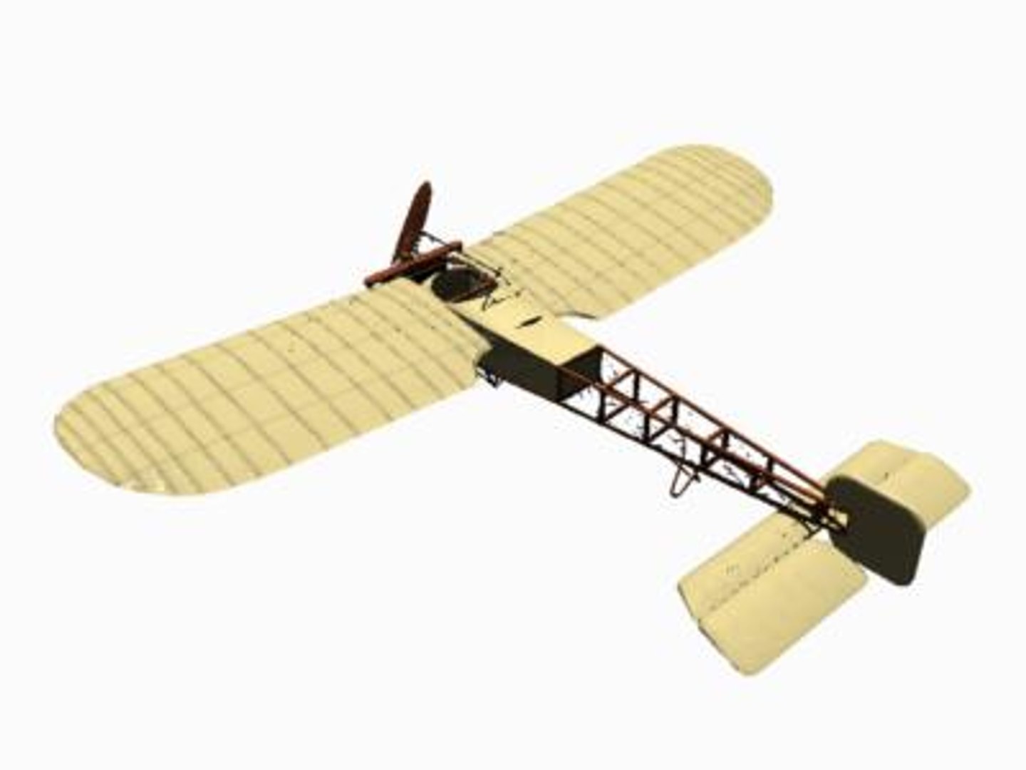 Bleriot Xi 3d Model