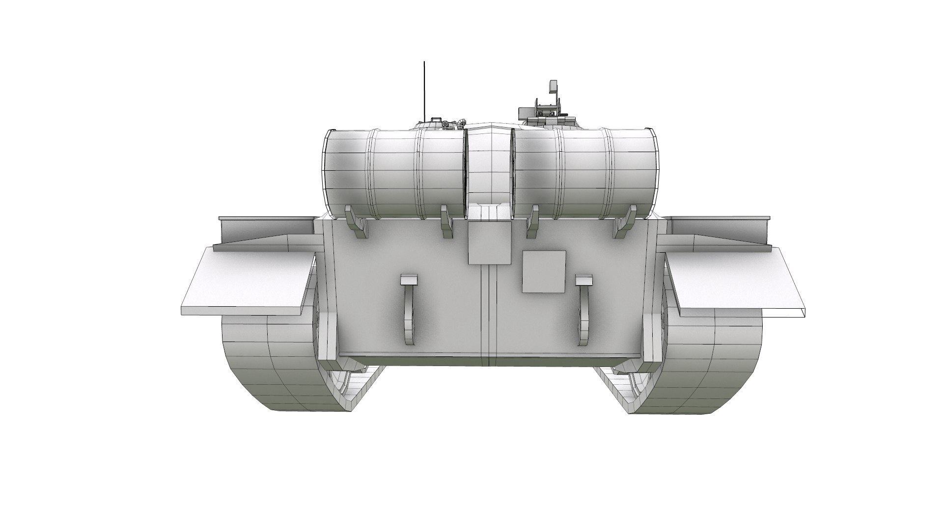Tank main battle 3D - TurboSquid 1392384